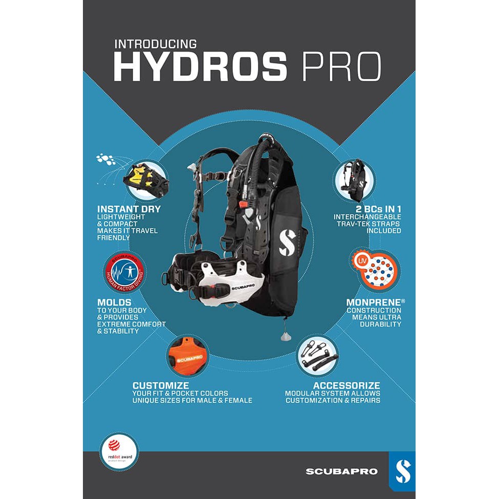 SCUBAPRO - Hydros Pro for Men 35UPGPN ลดสูงสุด 400บ. - BCD - อุปกรณ์ดำ ...