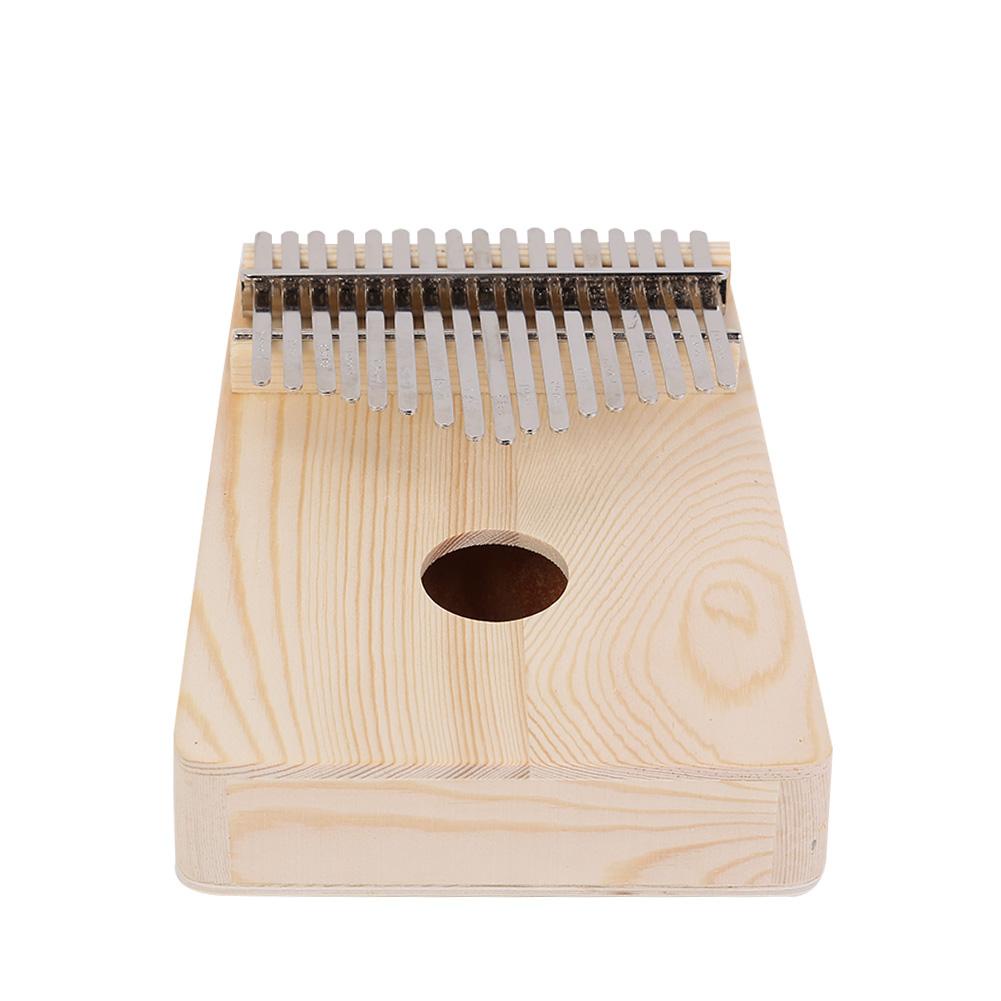 17 Key Kalimba African Diy Wood White Embryo Thumb Finger Piano Wooden ...