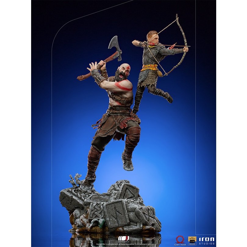 Iron Studios Statue Kratos and Atreus - God of War - BDS Art Scale 110 ...