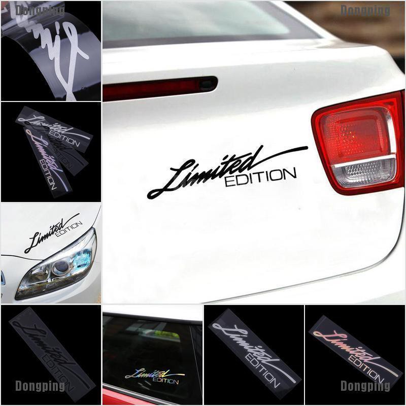 【don】Car Sticker 3D 16CM*3.8CM LIMITED EDITION Vinyl Sticker Car ...