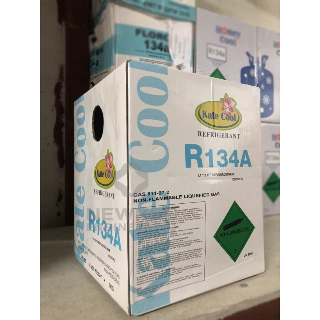 Kate Cool น้ำยาแอร์ 134A น้ำยาแอร์ถังเล็ก สารทำความเย็น134a ขนาด 3 ...
