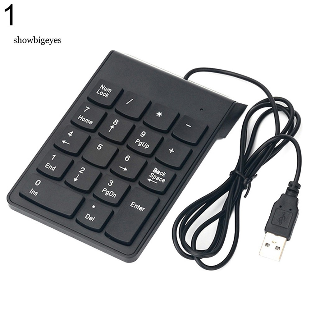 SPL-Wireless 2.4G Mini Numeric Keypad 18 Keys Number Pad Replacement ...