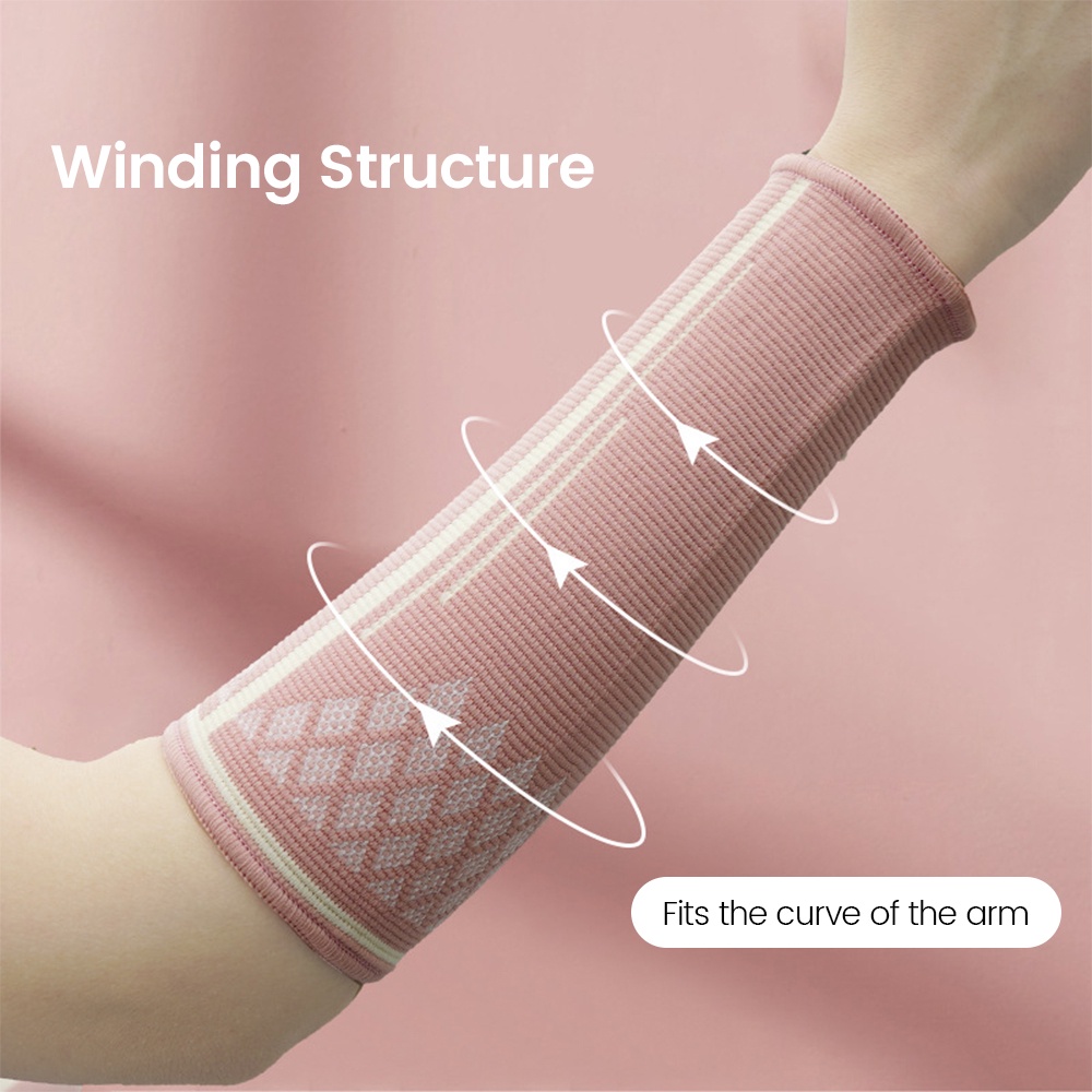 2PC Volleyball Protector Arm Sleeves Sports Wristbands Forearm ...