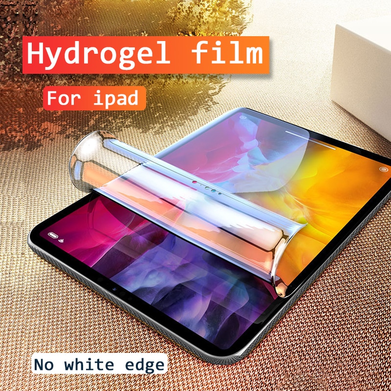 Hydrogel film For iPad 9.7 Air 4 3 2 1 2017 2018 Screen Protector For ...