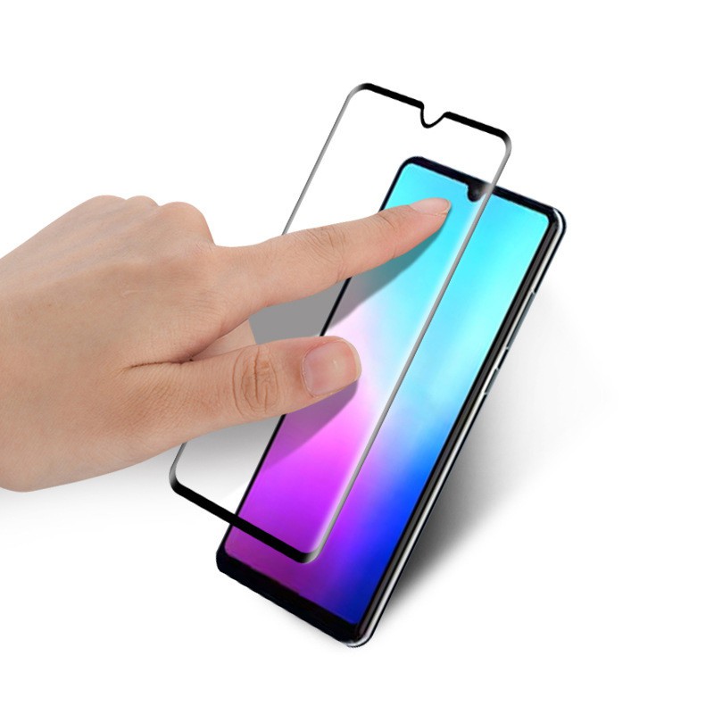 Huawei P30 Mate 20 Pro Lite V20 Y9 2019 กระจกนิรภัยแบบเต็ม - cleptone.th - ThaiPick