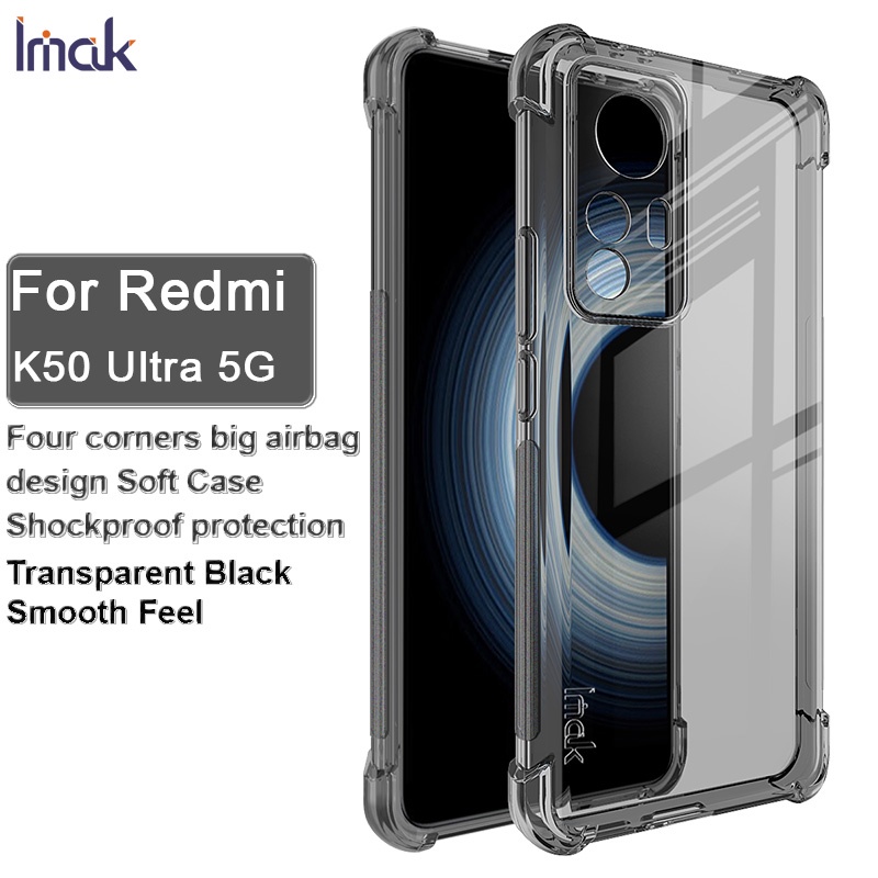 Imak Redmi K50 Ultra 5G เคสรวมทุกอย่าง สี่มุม ถุงลมนิรภัย กันกระแทก TPU เคสนิ่ม เคสด้านหลัง เคส ...