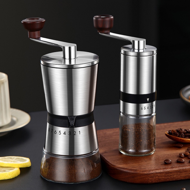 เครื่องบดกาแฟManual Coffee Grinder Handcranked Coffee owder Grinder ...
