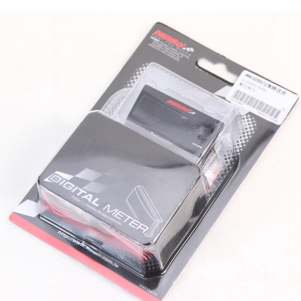 Koso Mini RPM Meter Digital Square LCD Display Engine Tach Hour Meter ...