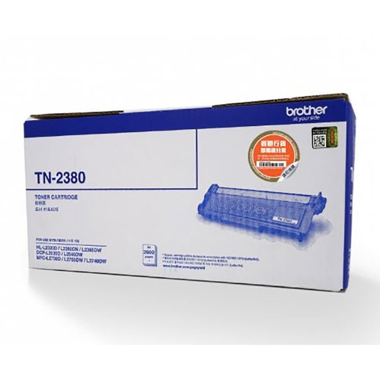 BROTHER TONER TN-2380 หมึกแท้ สำหรับ HL-L2320D, HL-L2360DN, HL-L2365DW ...