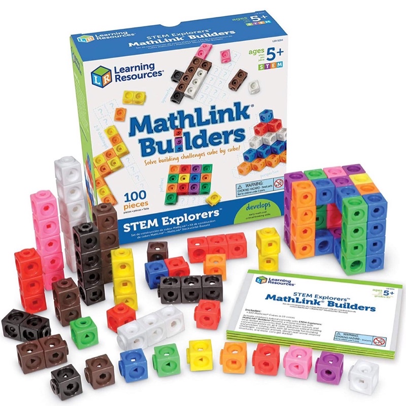 Learning Resources STEM Explorers Math Cubes Early Math Skills Mathlink ...