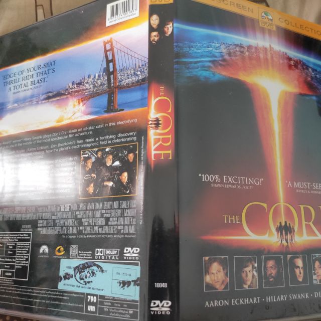 DVD the core ผ่านรกกลางใจโลก | Shopee Thailand