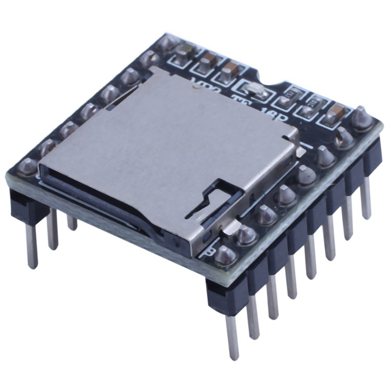 3pcs Mini MP3 Player Module DFPlayer MP3-TF-16P Support MP3WAVWMA TF ...