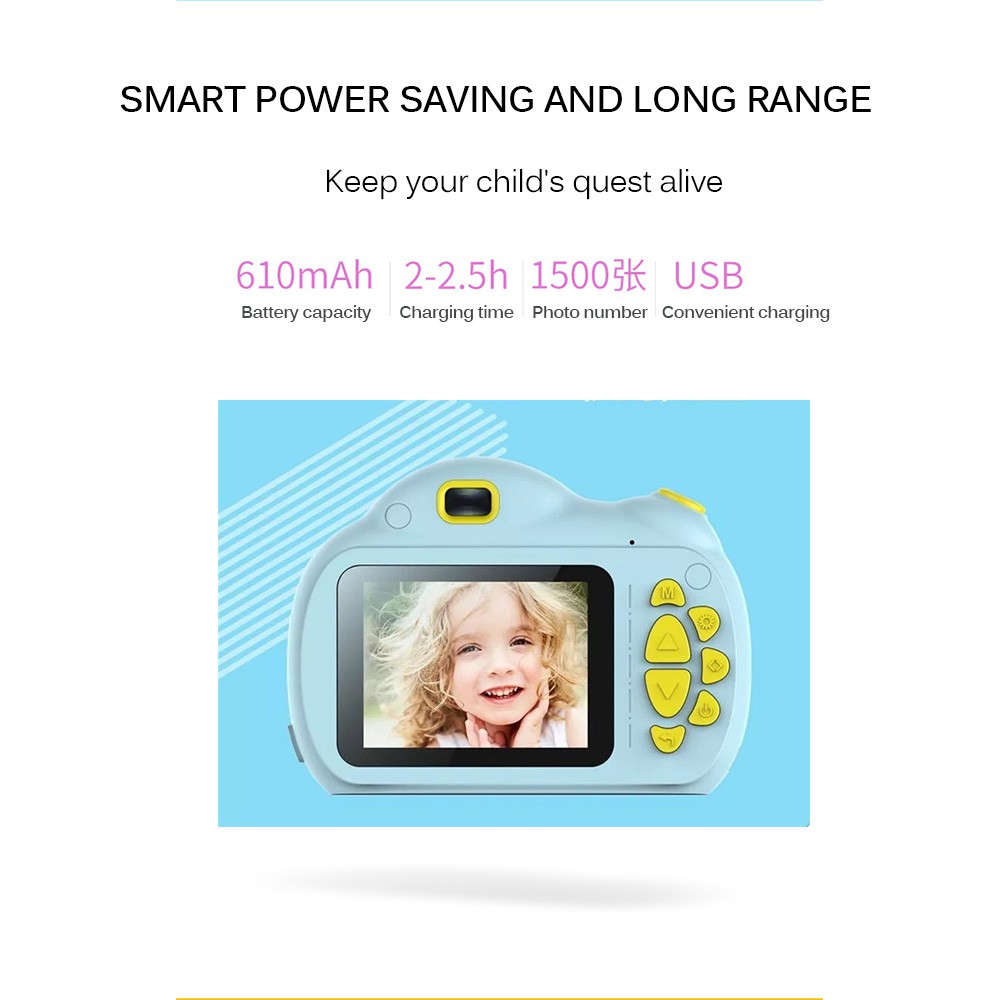 Ready Stock Dual-lens camera children‘s camera digital camera video ...