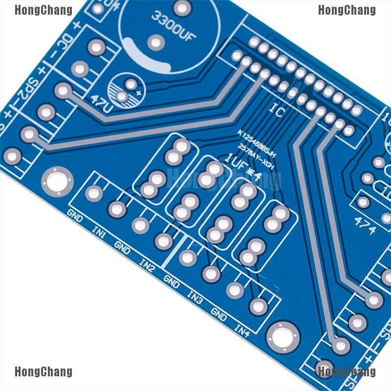 [LHGC] Power amplifiers TDA7388 four channel 4x41W audio DC 12V BTL PC car AMP PCB LIV ...