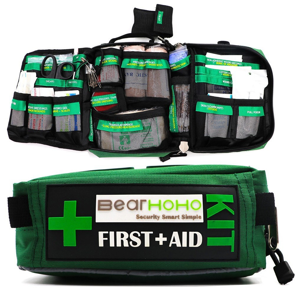 ชุดปฐมพยาบาล：Multifunctional Survival First Aid Kit Medical Bag For ...