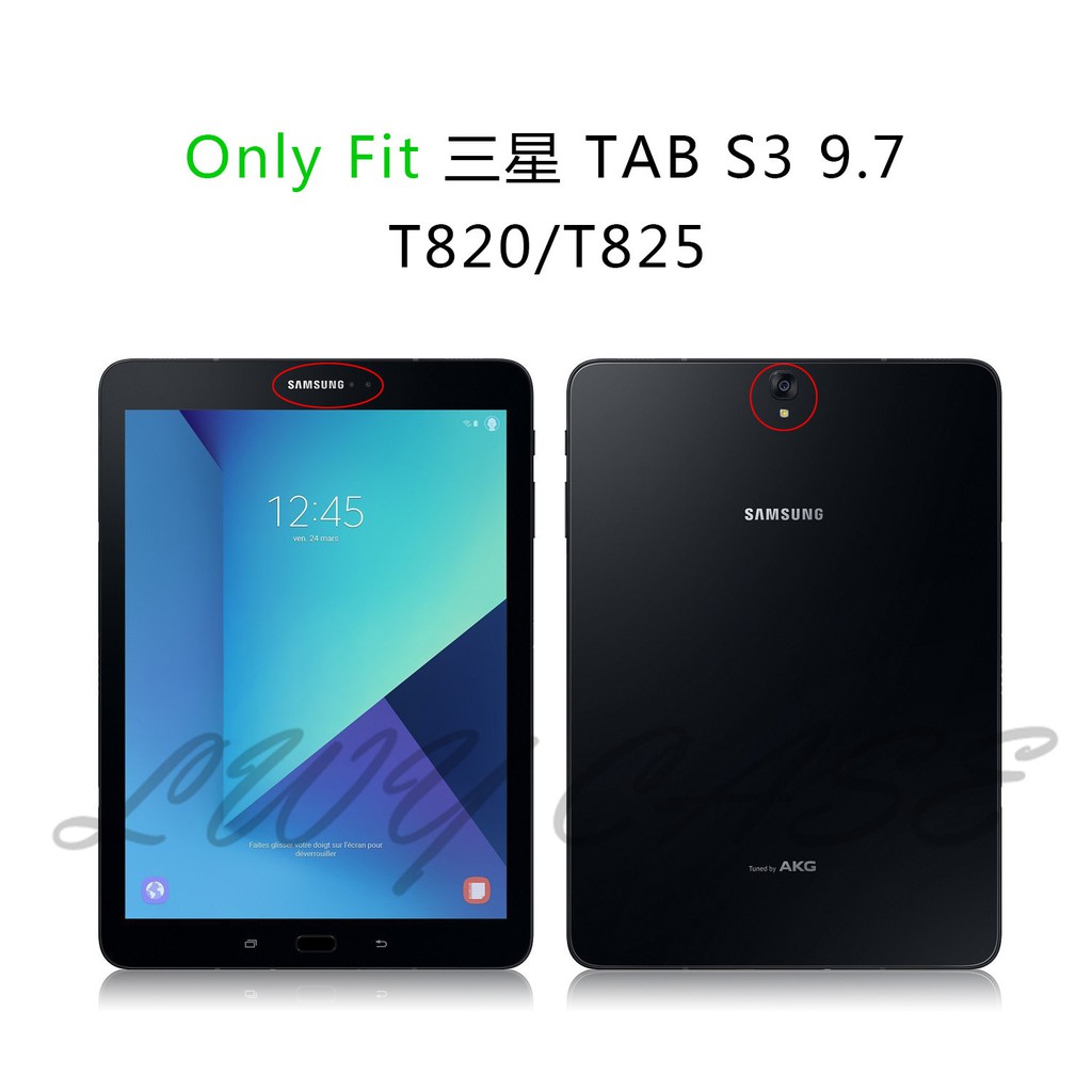 For Samsung Galaxy Tab S3 9.7 T820 T825 Tablet Slim Magnetic Folding ...