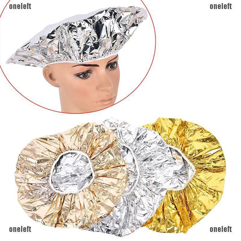 jak Hat Mask Cap Shower Caps One-off Bathing Elastic Aluminum Foil Hair ...