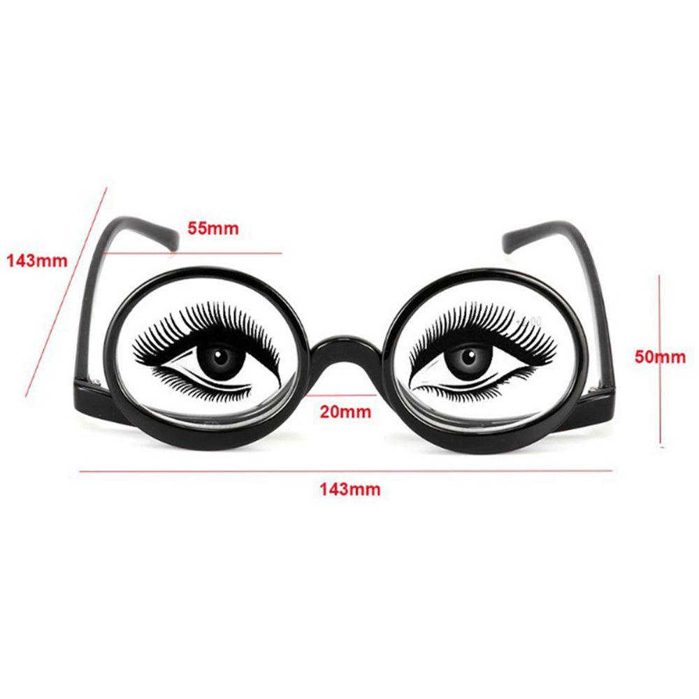 JUNE Portable Makeup Eyewear Resin Frame Folding Clamshell Reading ...