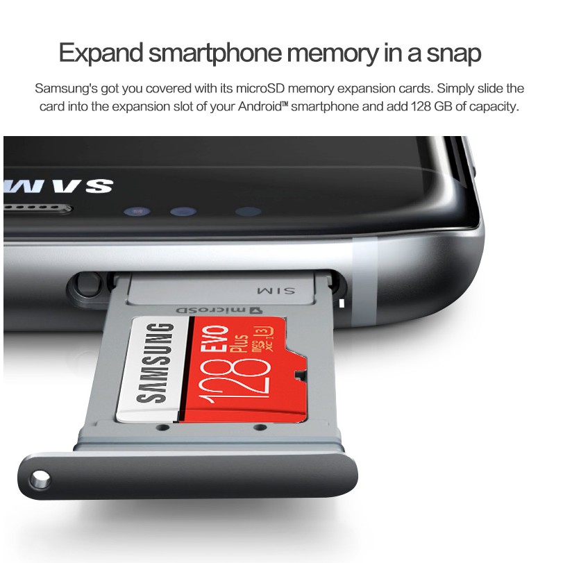 Samsung Memory card EVO PLUS Memory Card With Conversion SD card holder ...