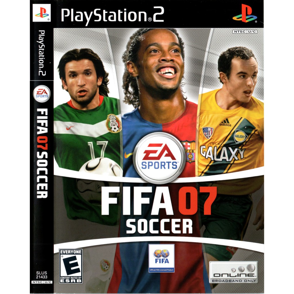 แผ่นเกมส์ FIFA 07 PS2 Playstation2 คุณภาพสูง ราคาถูก | Shopee Thailand