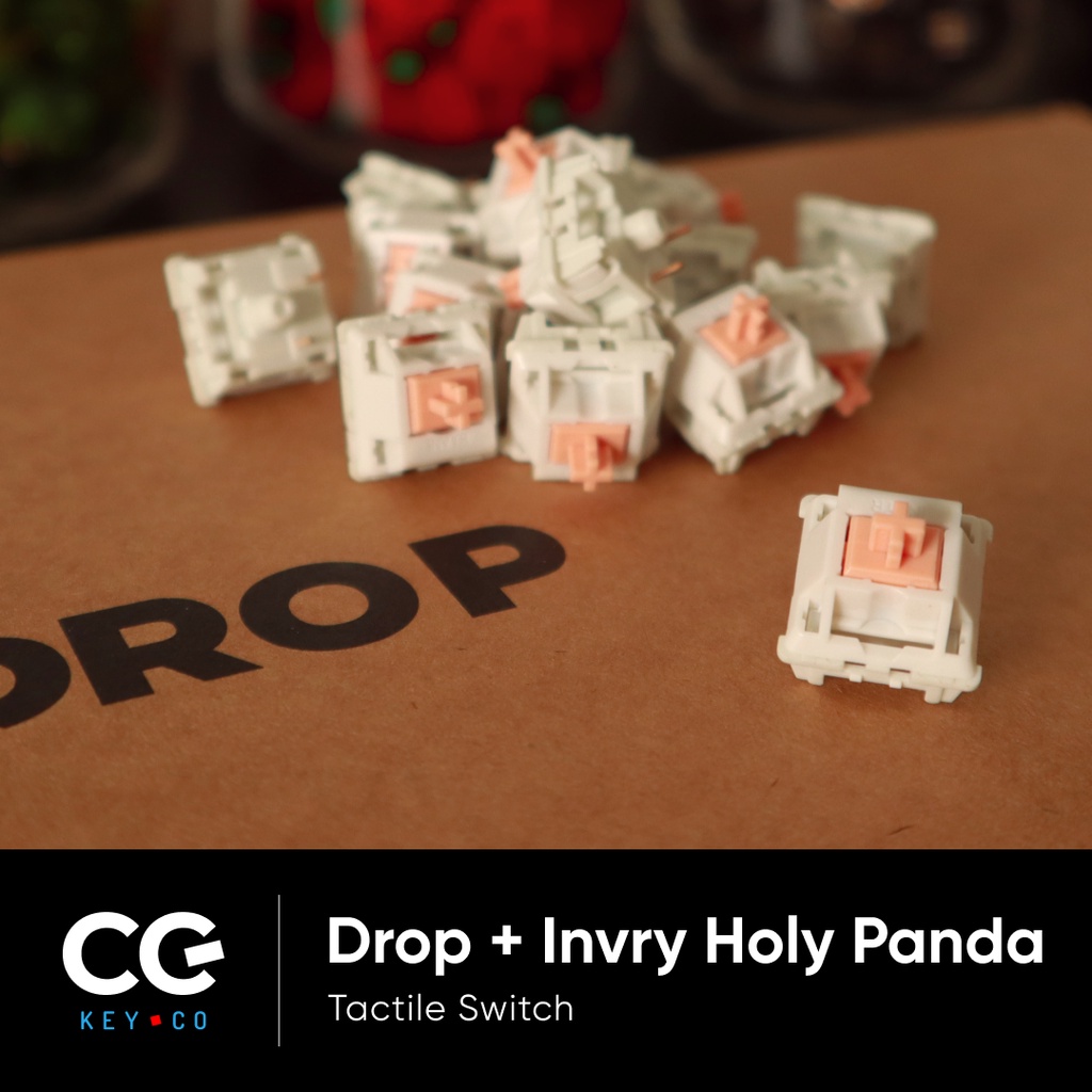 Drop Invry Holy Panda Tactile Switch Holy panda switch สวิตช์คีย์บอร์ด ...