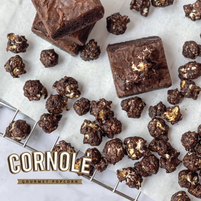 CORNOLÉ(คอร์นโนเล่) popcorn ป๊อปคอร์น รสบราวนี่ ช็อคโกแลต ...