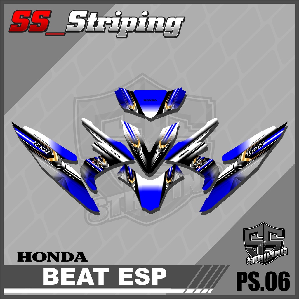 สติกเกอร์ แบบเต็มตัว สําหรับ Beat ESP Full Body Beat ESP Ps.006 ...