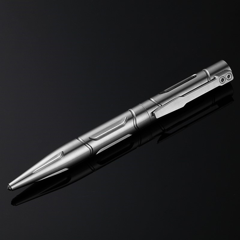 T-7 Double Tungsten Steel Head Tactical Defense Pen Glass Breaker EDC ...