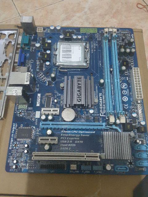 GIGABYTE GA-G41MT-S2 Desktop Motherboard G41 Socket LGA 775 For Core 2 ...
