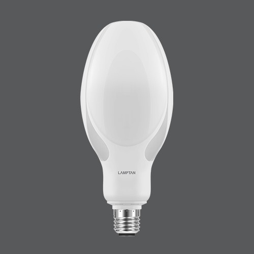 หลอด led หลอดไฟพกพา LAMPTAN หลอด LED Mercury 85W E40 แสงขาว (DAY LIGHT ...