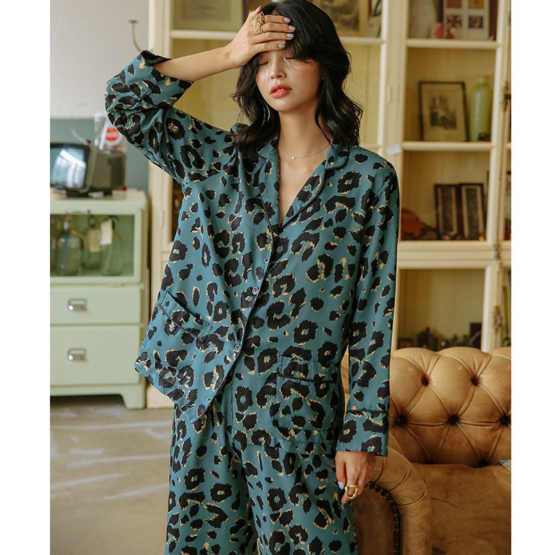 Chinese style silk printed flowers home wear women's soft comfortable ...