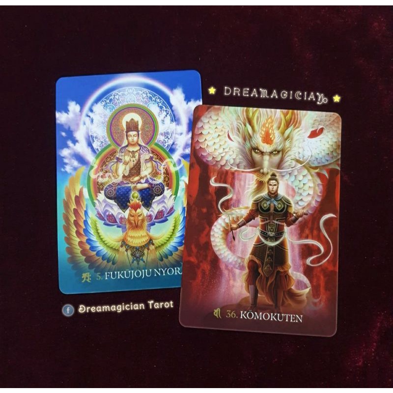 The Esoteric Buddhism Of Japan Oracle Cards ไพ่ออราเคิลแท้ลดราคา ไพ่เทพ ...