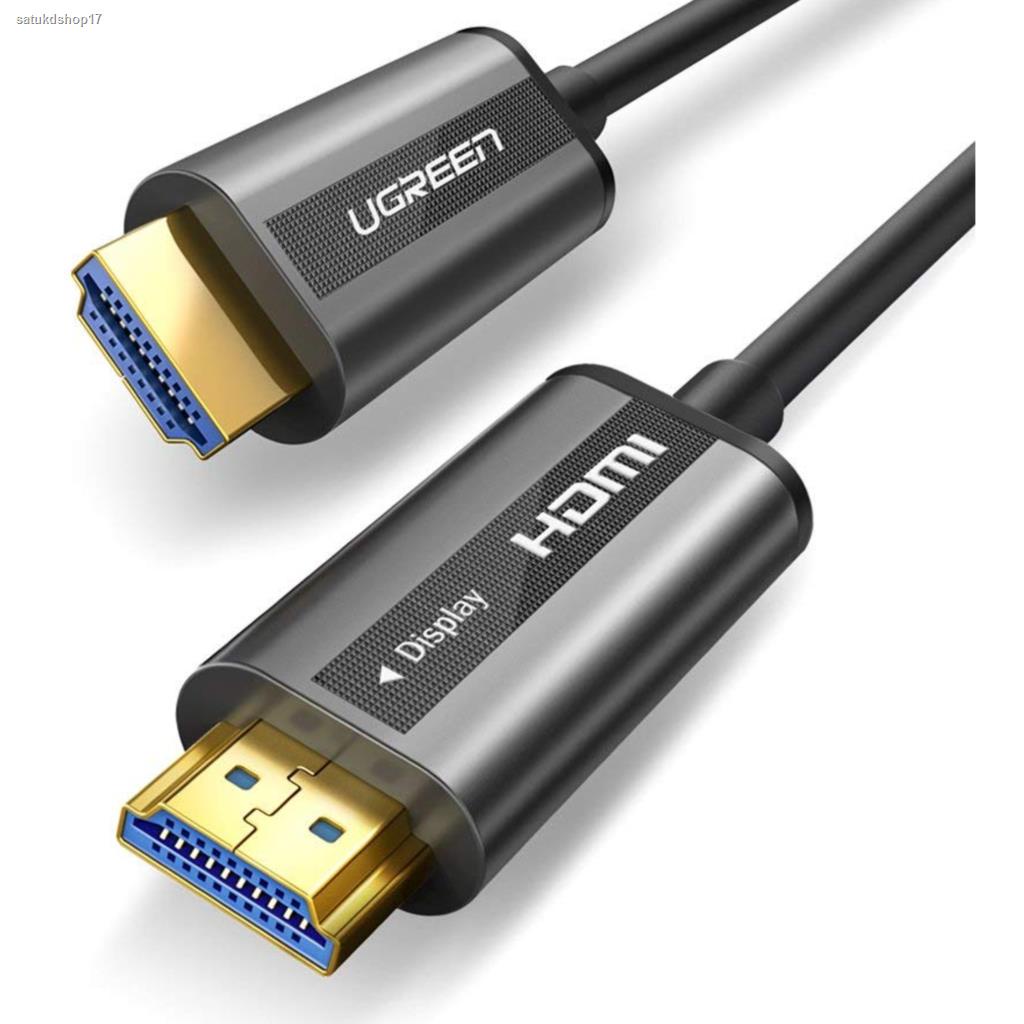 จัดส่งเฉพาะจุด จัดส่งในกรุงเทพฯUgreen 4K 60Hz Fiber Optic HDMI Cable ...