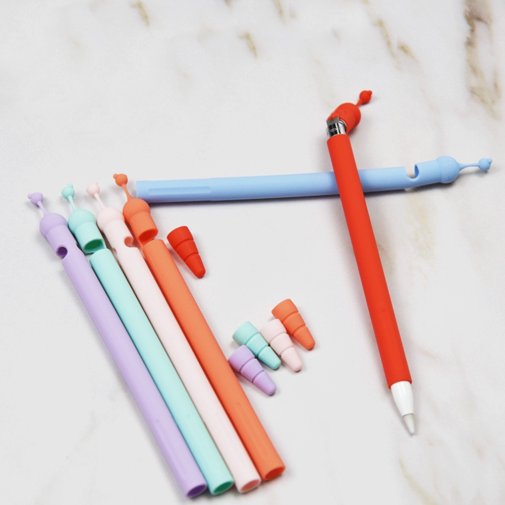 Pencil Protector Accessories Anti-scroll Cute Soft Tablet Stylus ...