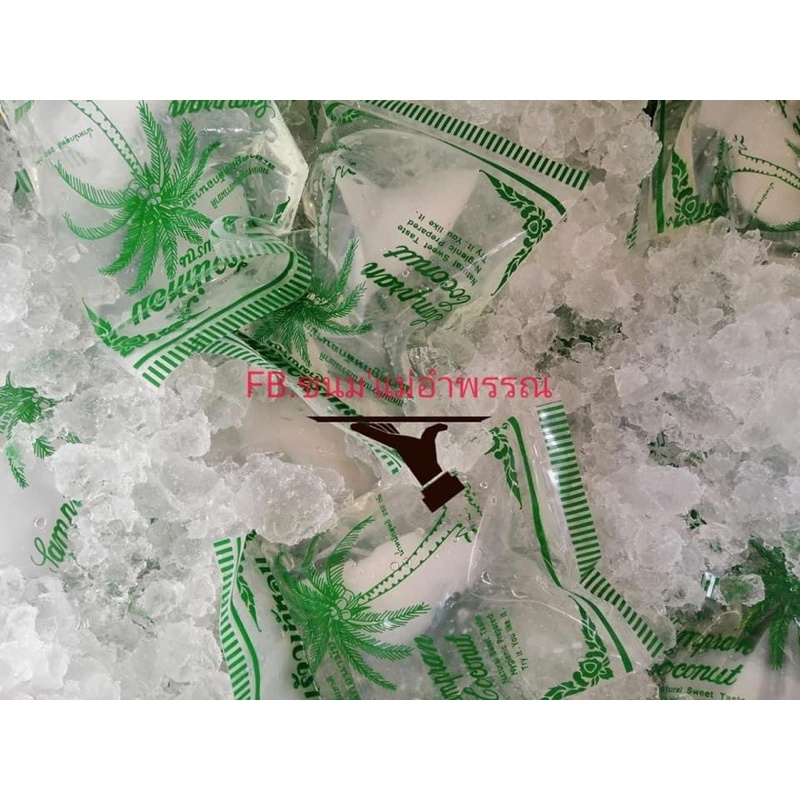 ถุงน้ำมะพร้าว น้ำหวานโบราณ ไอเทมยุค 90 ขนาด 3x5 นิ้ว ชุด 100ใบ - alpshop_12 - ThaiPick