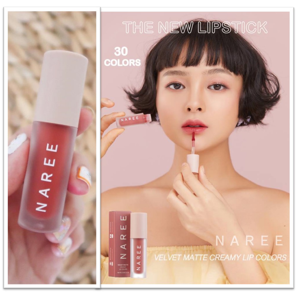 Naree velvet matte creamy lip colors #826 - paraky - ThaiPick