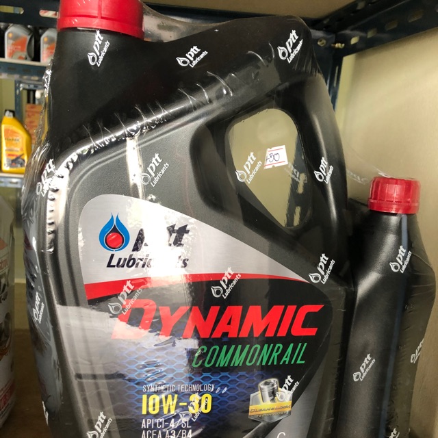 น้ำมันเครื่อง PTT DYNAMIC COMMONRAIL 10W-30 | Shopee Thailand