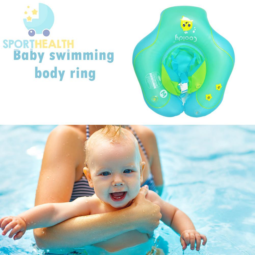 sporthealth Baby Swimming Neck Ring Inflatable Armpit Ring Safety ...