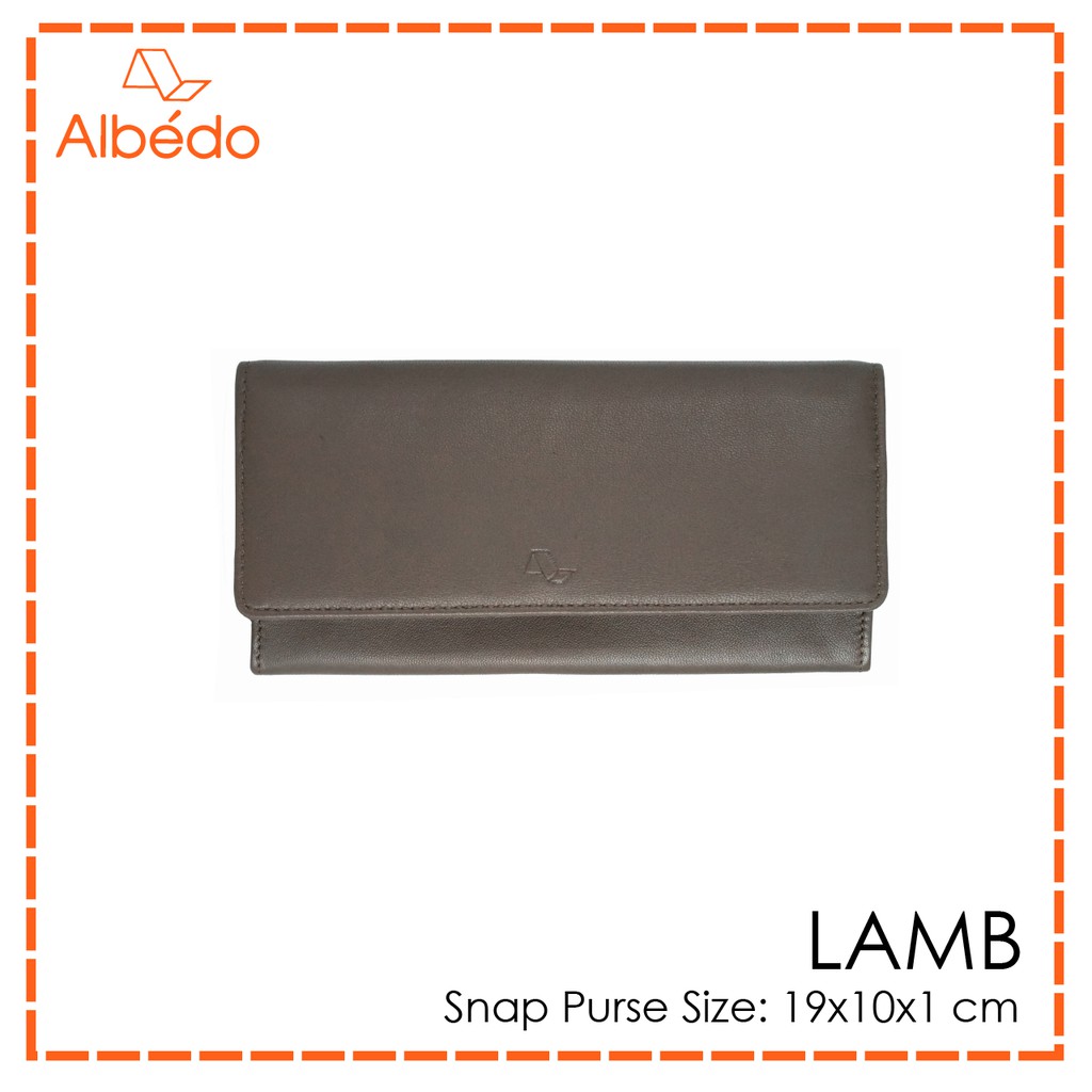 Albedo LAMB SNAP PURSE กระเป๋าสตางค์กระเป๋าเงินกระเป๋าใส่บัตร รุ่น LAMB ...