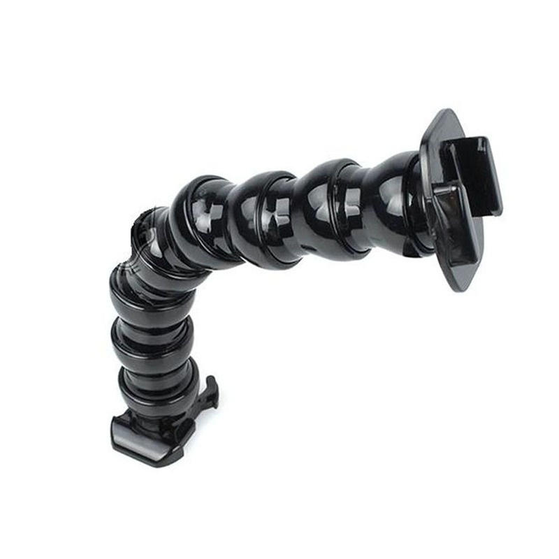 Jaws Flex Clamp Mount with Flexible Adjustable Gooseneck for GoPro Hero ...
