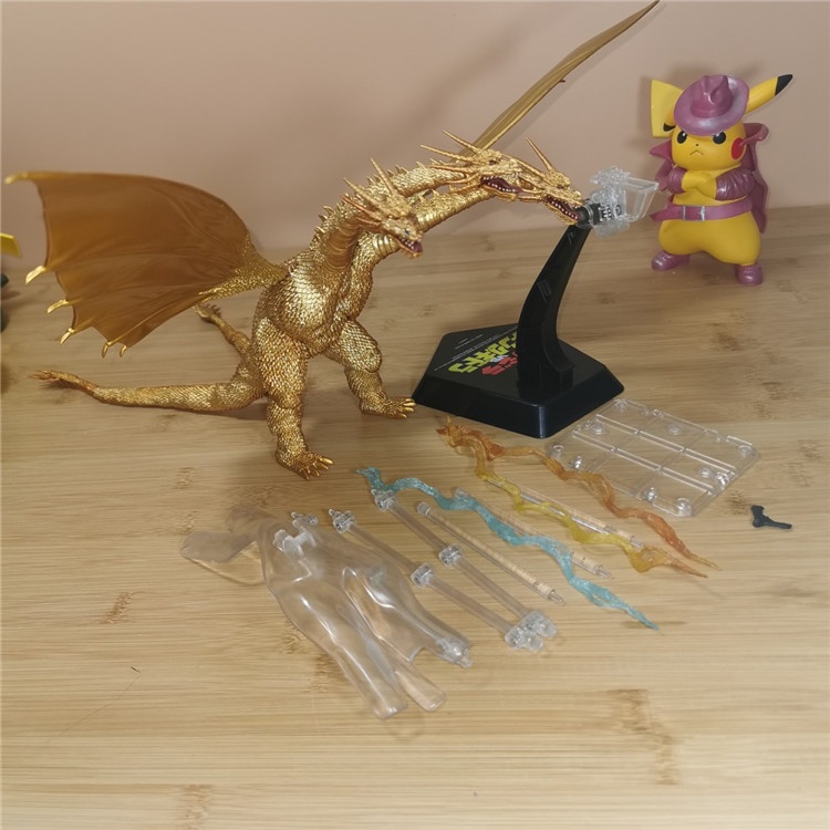 Godzilla King Of Monsters Anime Model King Ghidorah Threeheaded Dragon ...