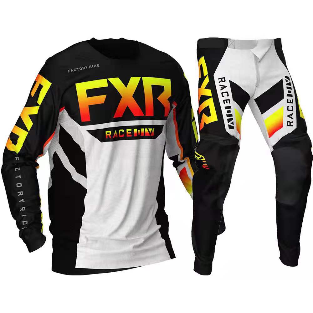 FXR Motocross Clothing fox Dirt Bike Jersey And Pant Moto MX Suit ...