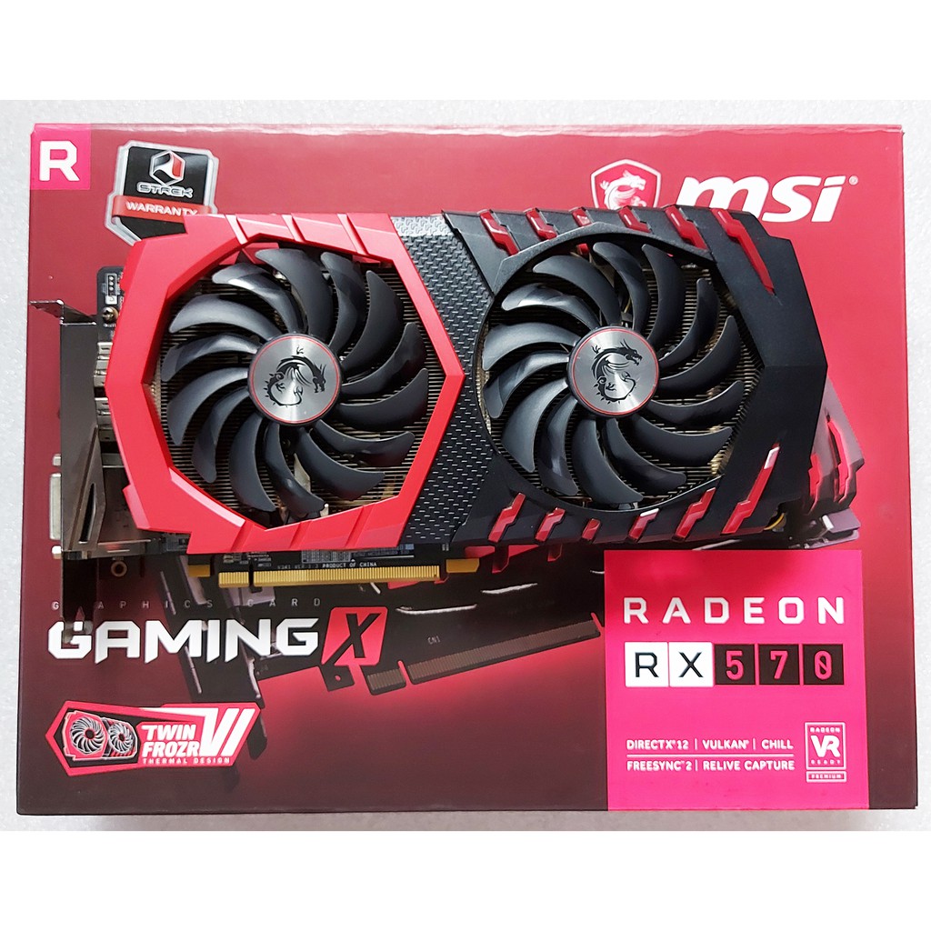 VGA MSI GAMING X RX 570 4GB - rabbitstorm - ThaiPick