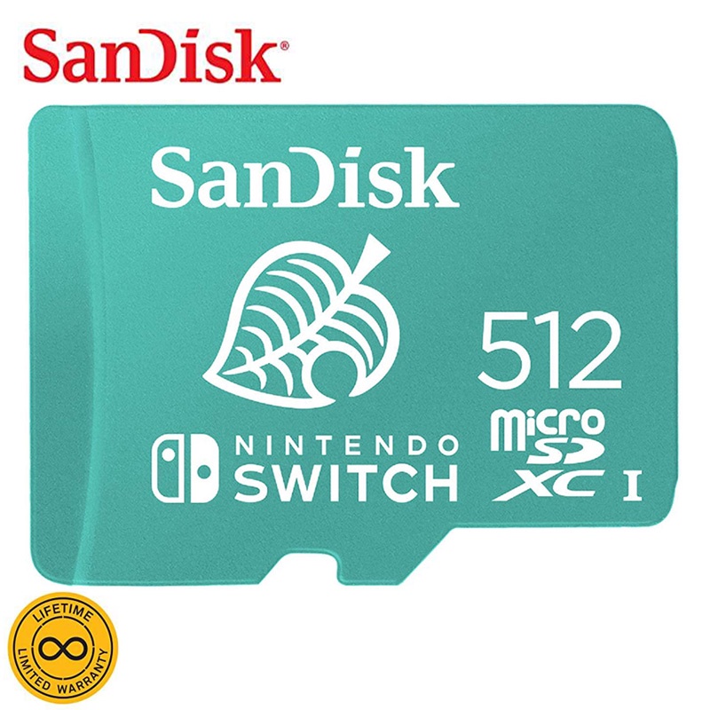 Sandisk การ์ดหน่วยความจํา Micro SD 128GB Nintendo Switch พร้อมเกม ...