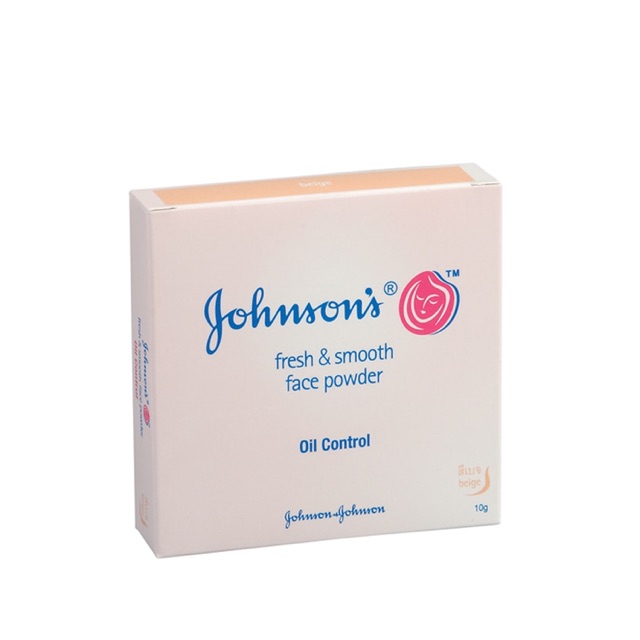 แป้ง Johnson's Fresh&Smooth Face Powder 10g | Shopee Thailand