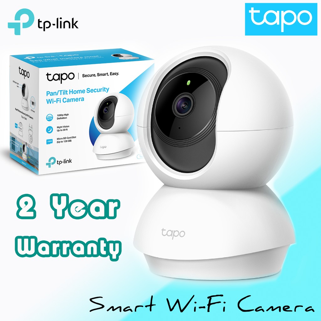 ประกัน 2ปี TP-Link Tapo C200 C210C310 C320WS PanTilt Home Security Wi ...