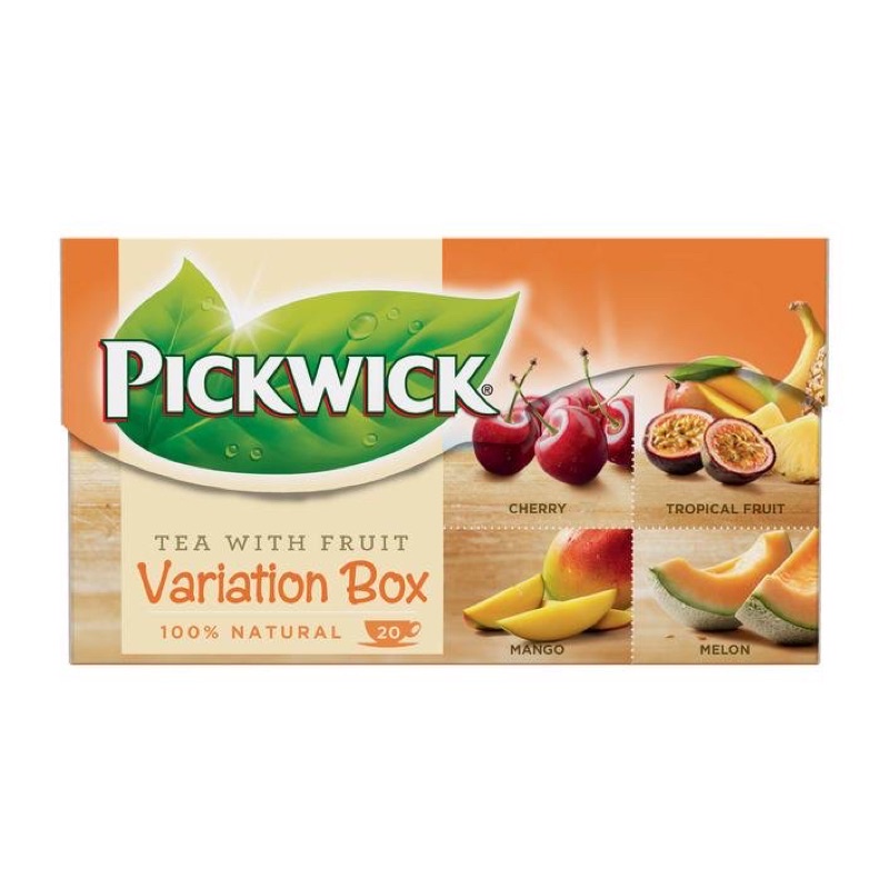 ชาผลไม้หลากรส ธรรมชาติแท้ 100 Pickwick Tea With Fruit Variation Box 100 ...
