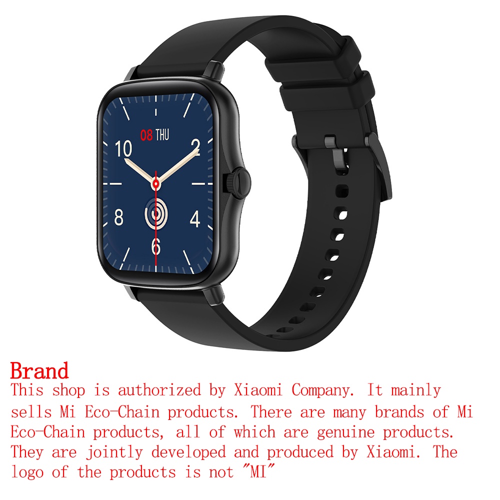 Xiaomi Mijia Smart Watch 2021 Plus Men Full Touch Fitness Tracker IP67 ...
