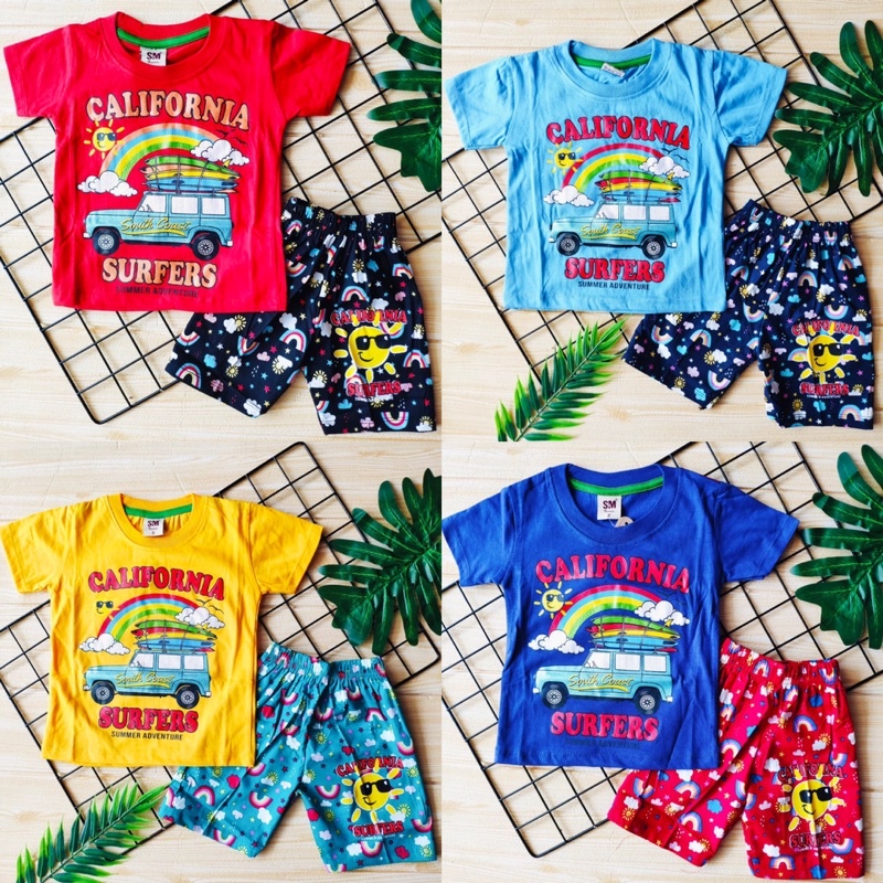 (Random Color, GA BS PLH WRNA) 1 à¸Šà¸¸à¸” Of Boys CHUG" Age 6 BLN - 7 ...