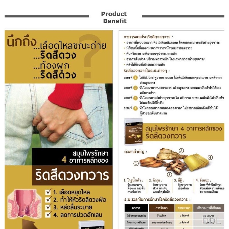 SAND - M LEON ลีออน ริดสีดวงทวาร ( 1 กล่อง 30 แคปซูล ) ไม่ปวดอักเสบ ...